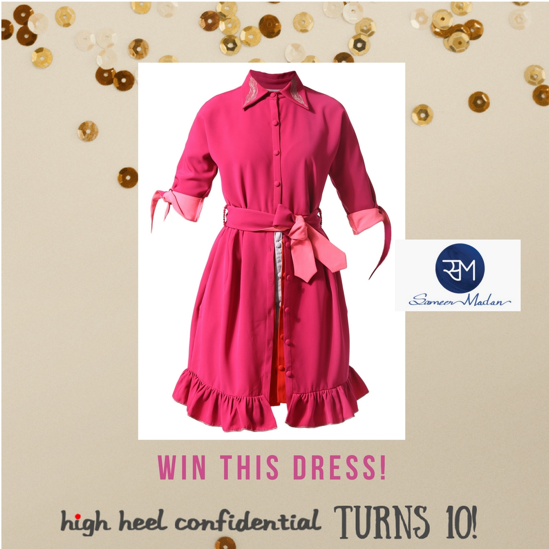 10th Anniversary Celebrations: Win A Sameer Madan Dress - High Heel ...