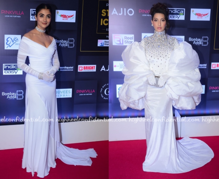 pooja-hegde-nora-fatehi-pinkvilla-style-awards-2023 - High Heel ...