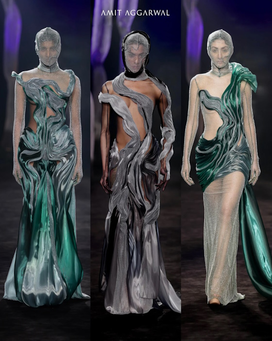 In Amit Aggarwal Couture - High Heel Confidential